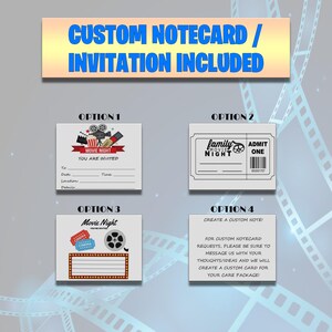 Custom Movie Night Box & Movie Gift Basket | Date Night Box Popcorn Box ...