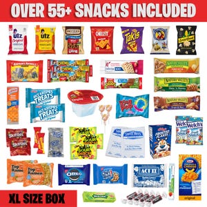 College Survival Kit | Student Snack Box | College Care Package | Gift ...