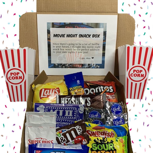 Movie Night Box - Etsy
