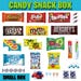 Ultimate Candy Box Gift Box | American Candy Snack Box College Care ...