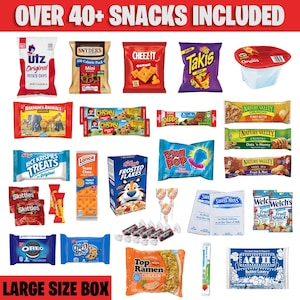 College Survival Kit | Student Snack Box | College Care Package | Gift ...