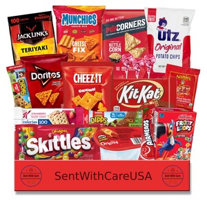 Color Snack Box - Blue Snack Box, Purple Snacks, Red Snacks, Green ...