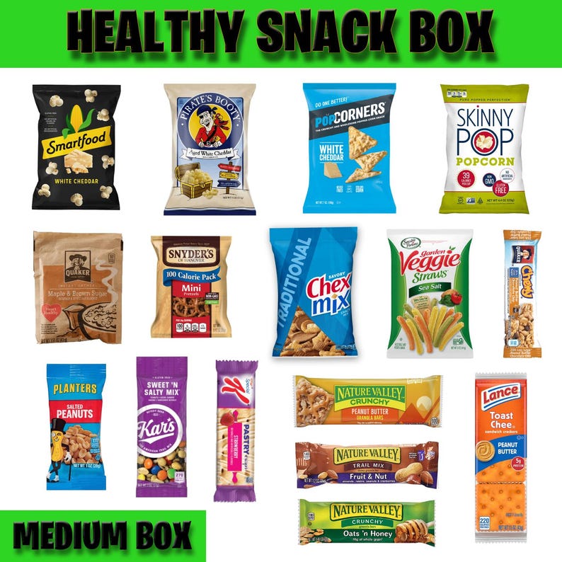 Healthy Snack Box | Healthy Gift Box for Kids | College Care Package ...