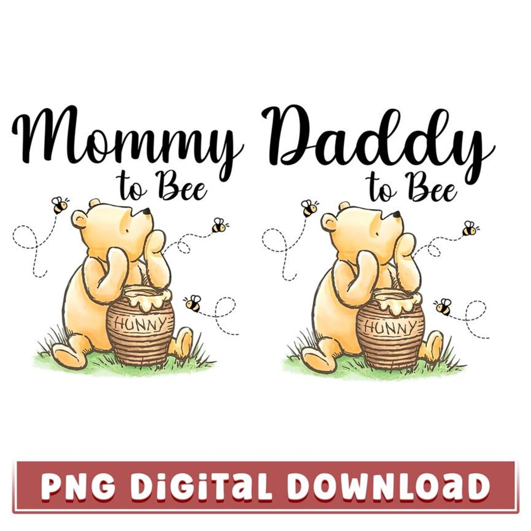 Winnie The Pooh Mamá A Abeja PNG, Disneyland Pooh Bear Daddy A Bee Png ...