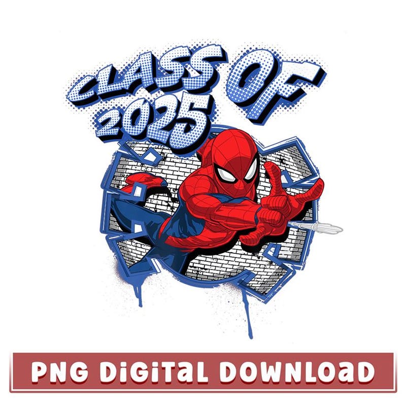 Spiderman Graduation - Etsy