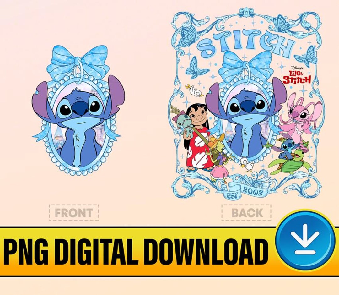 Lazos de Disneyland Lilo y Stitch (PNG), Lilo y Stitch (PNG ...