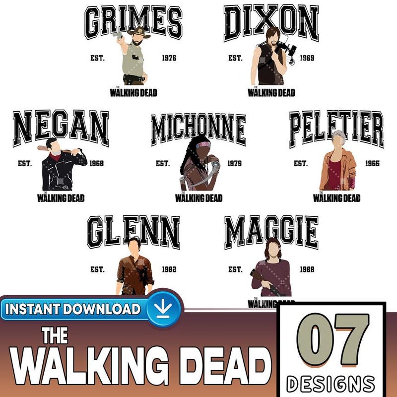 The Walking Dead - Etsy