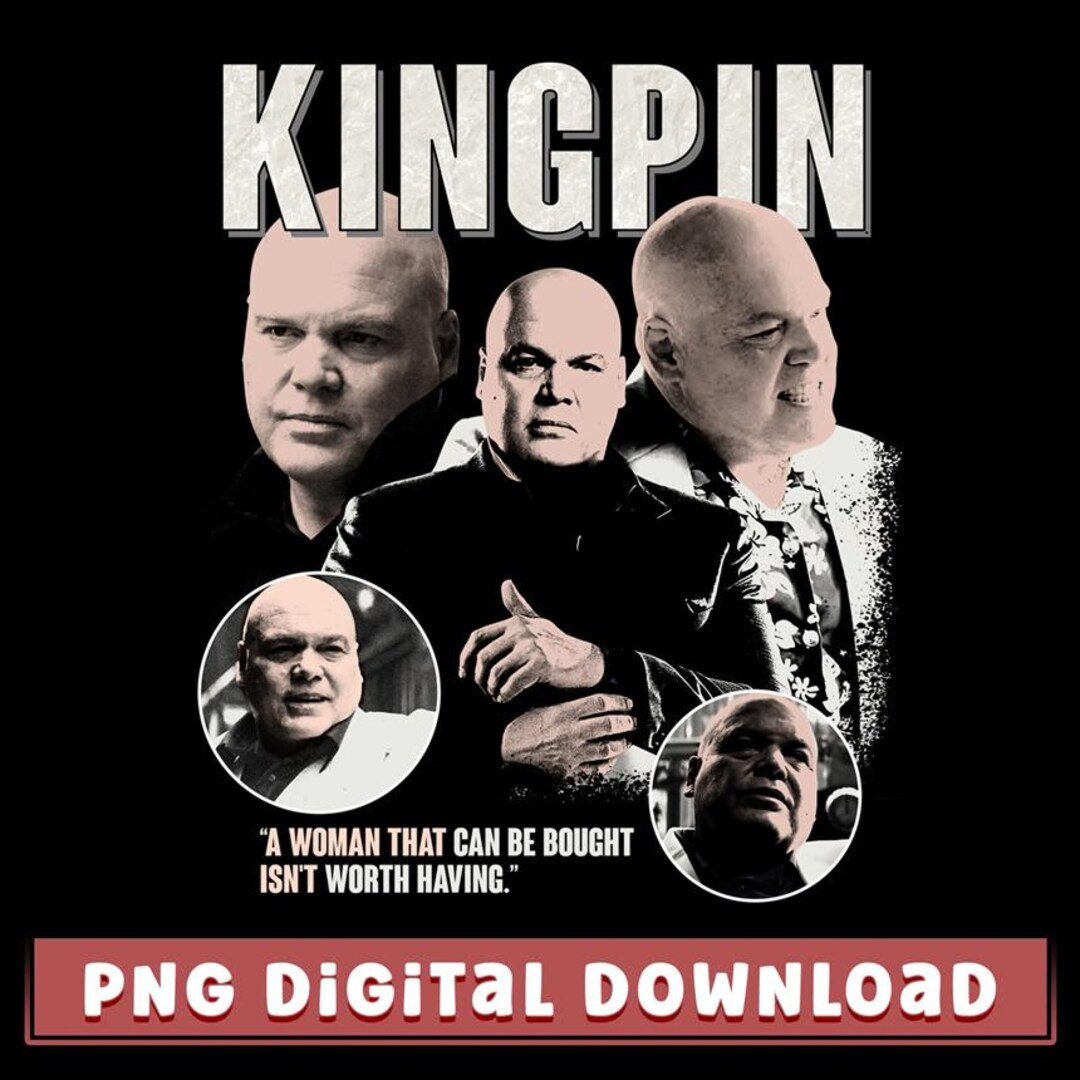 Vintage Kingpin Daredevil Born Again PNG, Kingpin Png, Daredevil Png ...