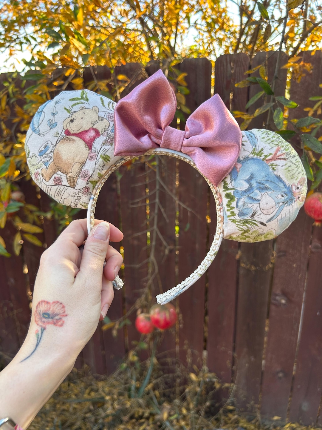 Whinnie the Pooh Disney Ears - Etsy