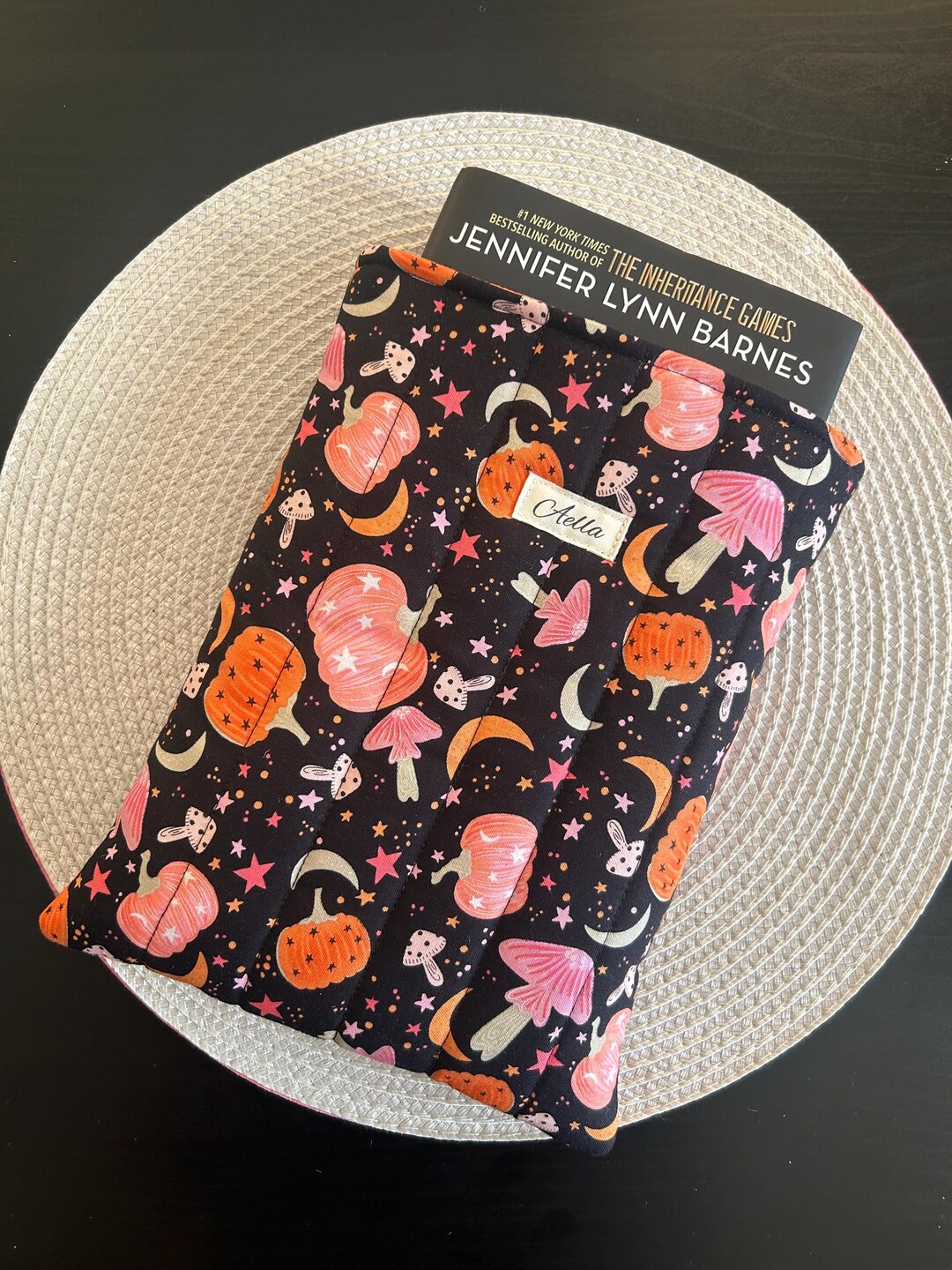 Quilted Book Sleeve | Book Cover | Book Protector | Book Pouch ...