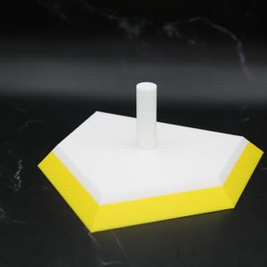 3D Printed Beer Bat Holder | Baseball Home Plate Stand for Beer Bats ...