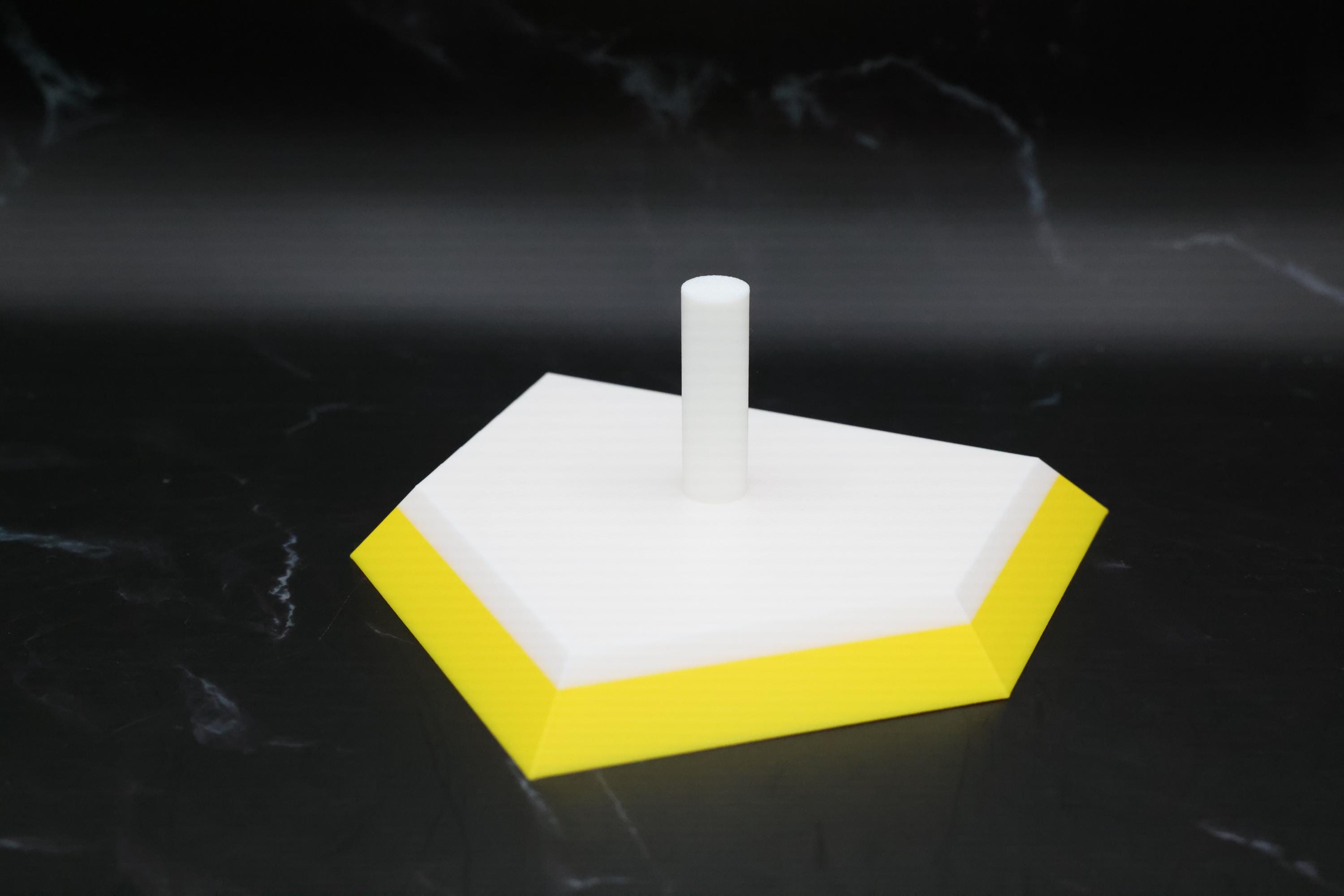 3D Printed Beer Bat Holder | Baseball Home Plate Stand for Beer Bats ...