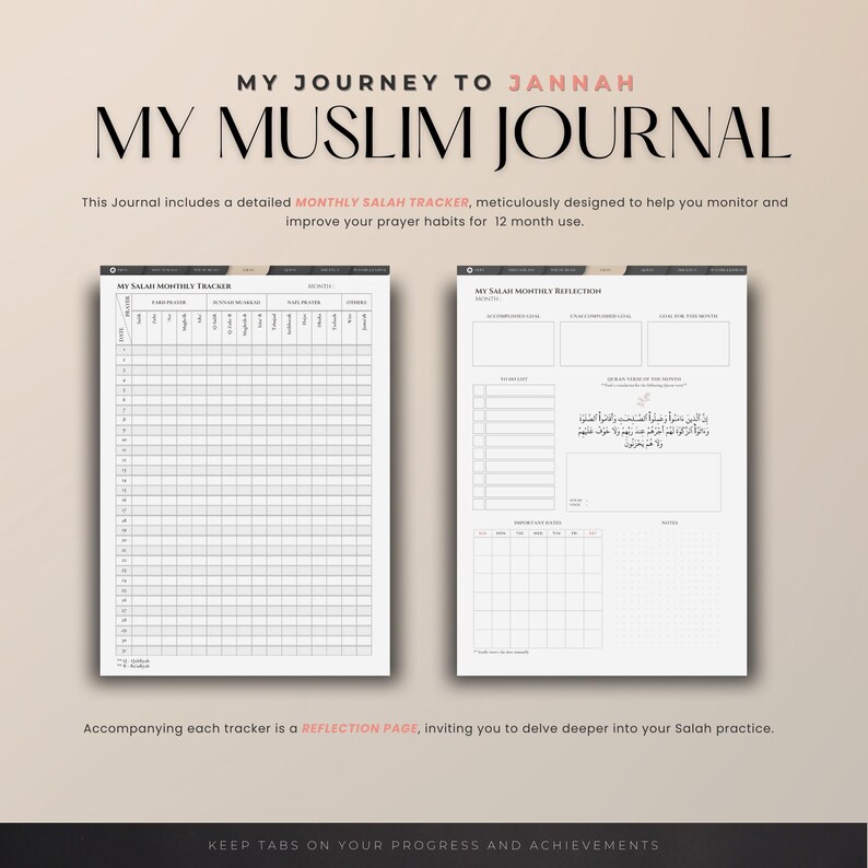 Muslim Journal | Road to Jannah Digital Planner (goodnotes, Notability ...