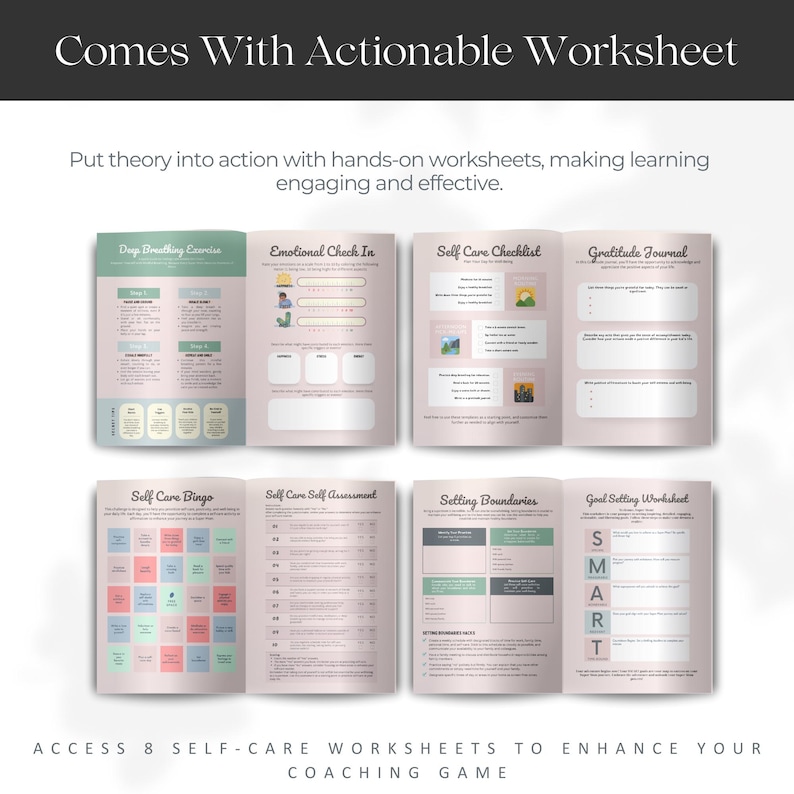 Self Care for Super Moms Workbook | Coaching Content for New Mother ...