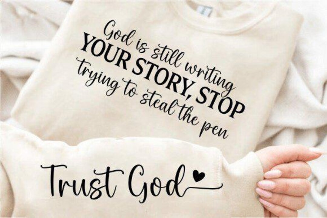 God is Still Writing Your Story SVG PNG Graphic - Etsy