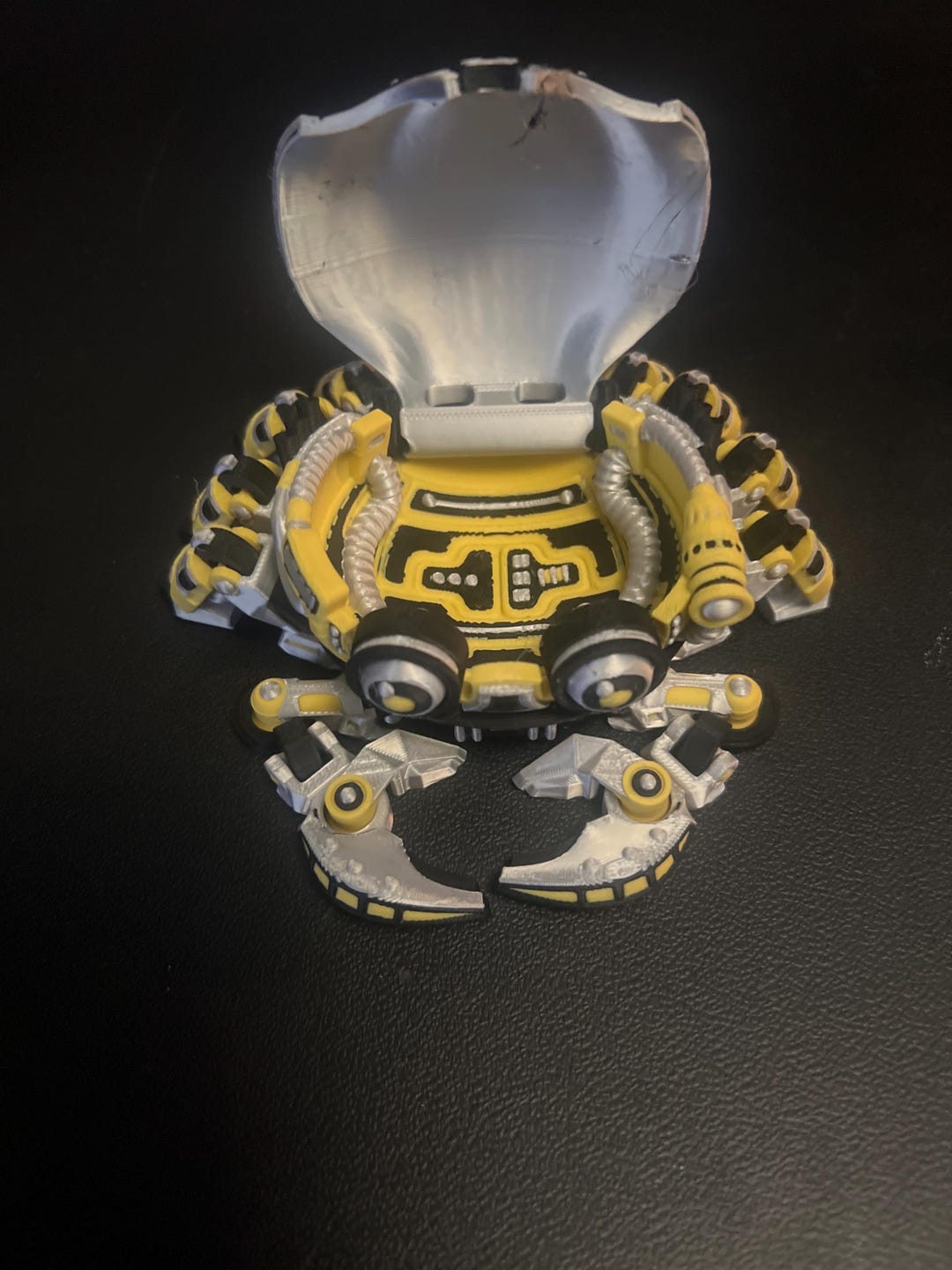 Mecha Cyber Crab Flex Toy- Opening Shell - Etsy