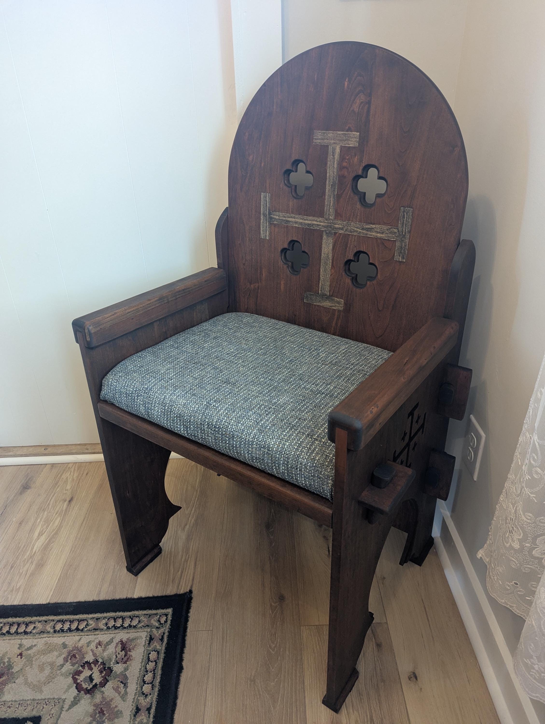Custom Highback Medieval-styled Chair - Etsy