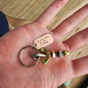 Father's Day Gift From Kids Dad Gift Nuts About Dad Keychain for Him ...
