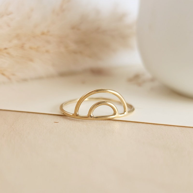 Rainbow Ring - Etsy