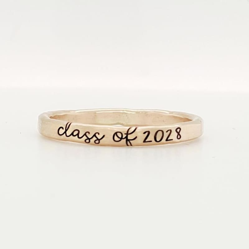 2026 Class Stacking Ring - Etsy