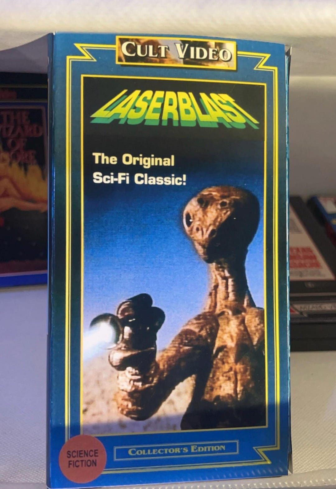 Laserblast VHS Slipcover/box Reproduction/replacement - Etsy