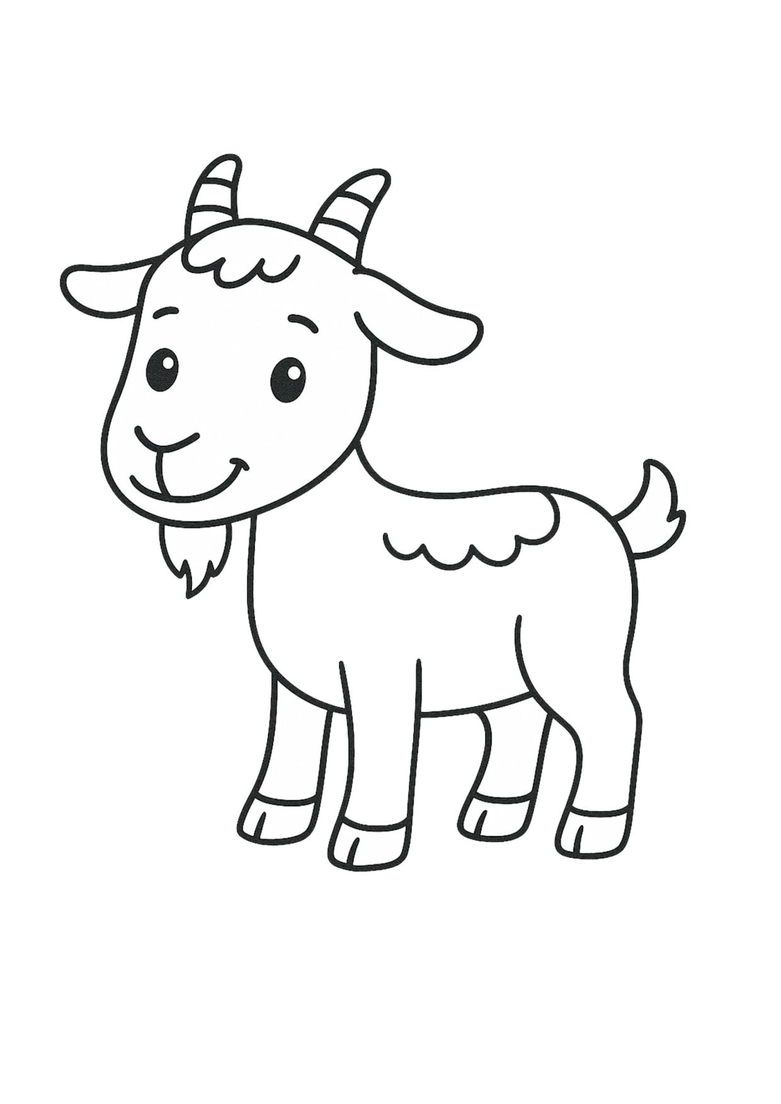 Coloring Page 10 Cute Farm Animals Coloring Pages Adult and Kid ...