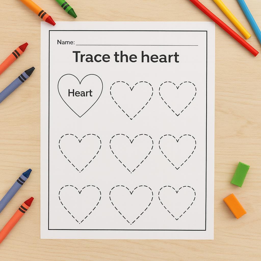 Printable Shape Tracing Worksheets | Preschool & Kindergarten | Circle ...