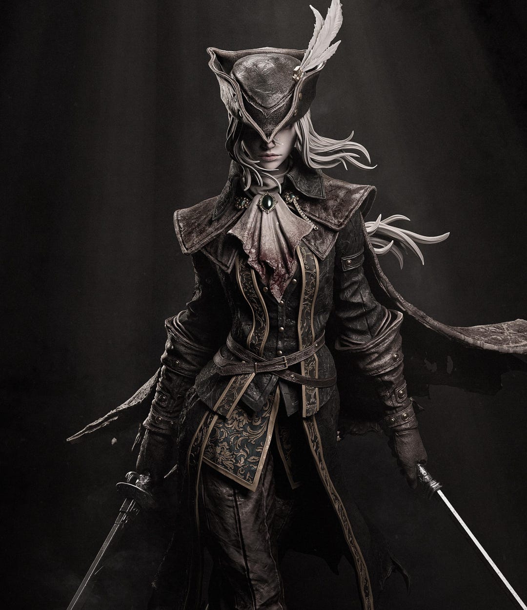 Lady Maria Miniature Bloodborne Decorative Collectible Figurine ...
