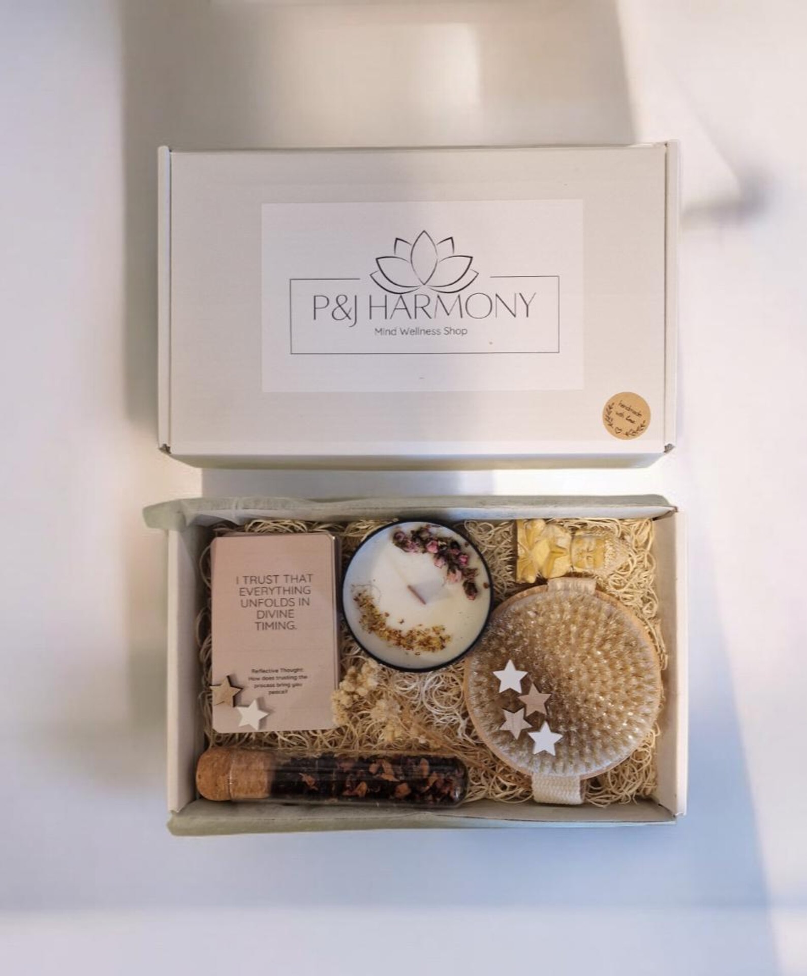 Self-care Harmony Bundle, Gift Box, Meditation, Soya Candle ...