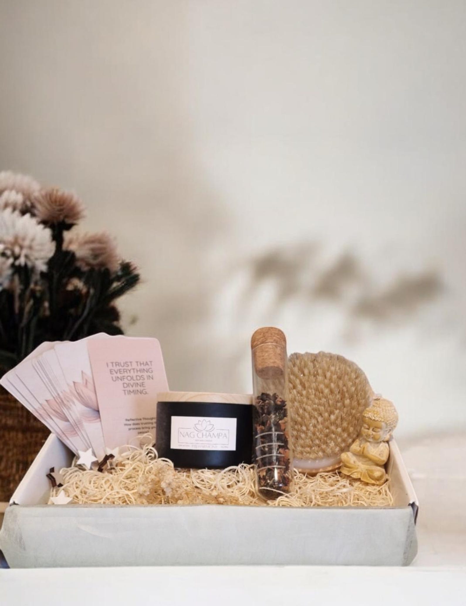 Self-care Harmony Bundle, Gift Box, Meditation, Soya Candle ...