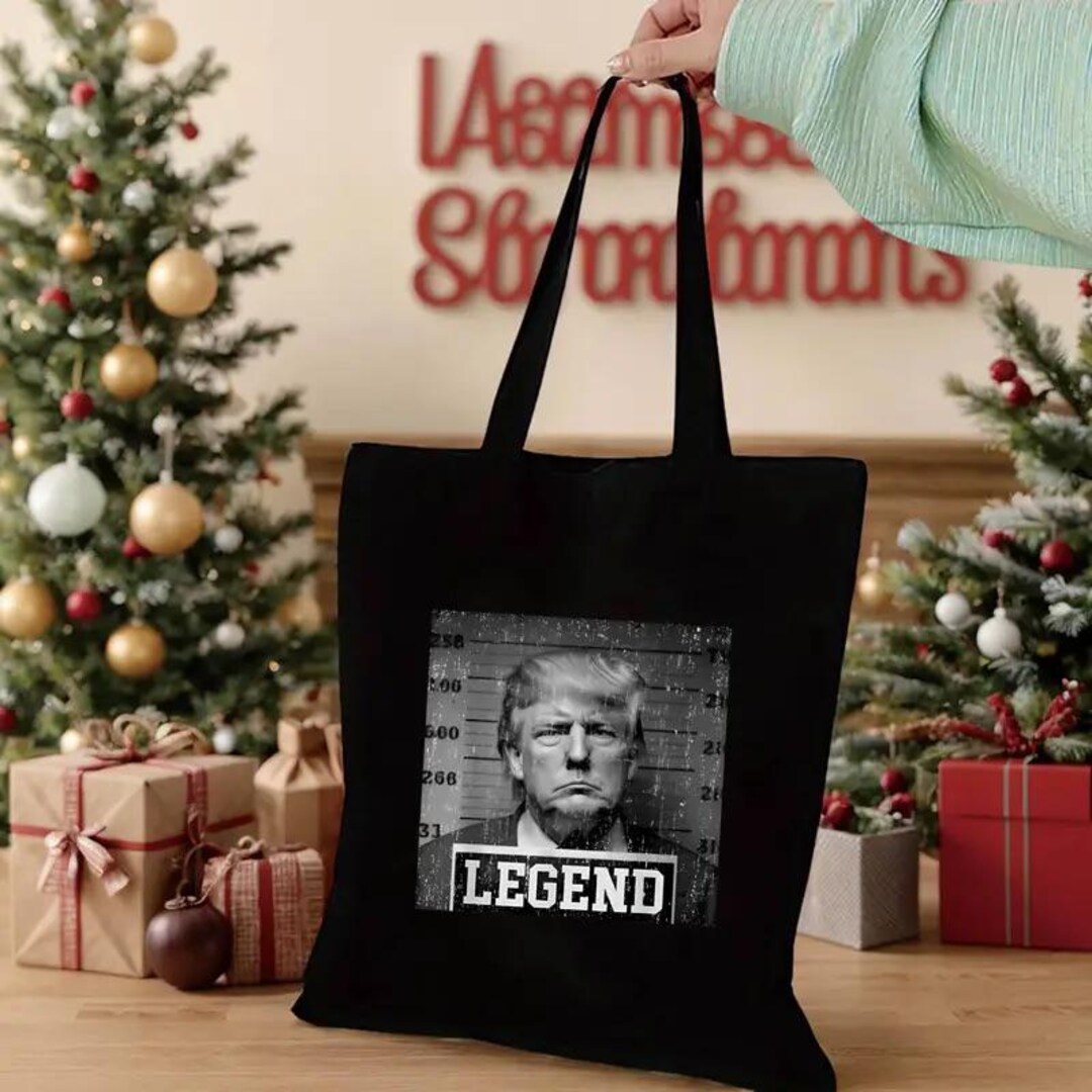 Trump Mugshot Tote Bag, Legend Trump Tote Bag, Trump Bag, Pro America ...
