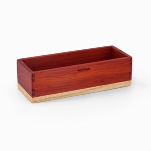 Horizontal Storage Box, Tool & Accessory Storage Box - Walnut Wood ...