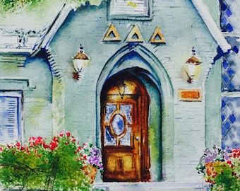 University of Arkansas - Kappa Delta Sorority House - Etsy