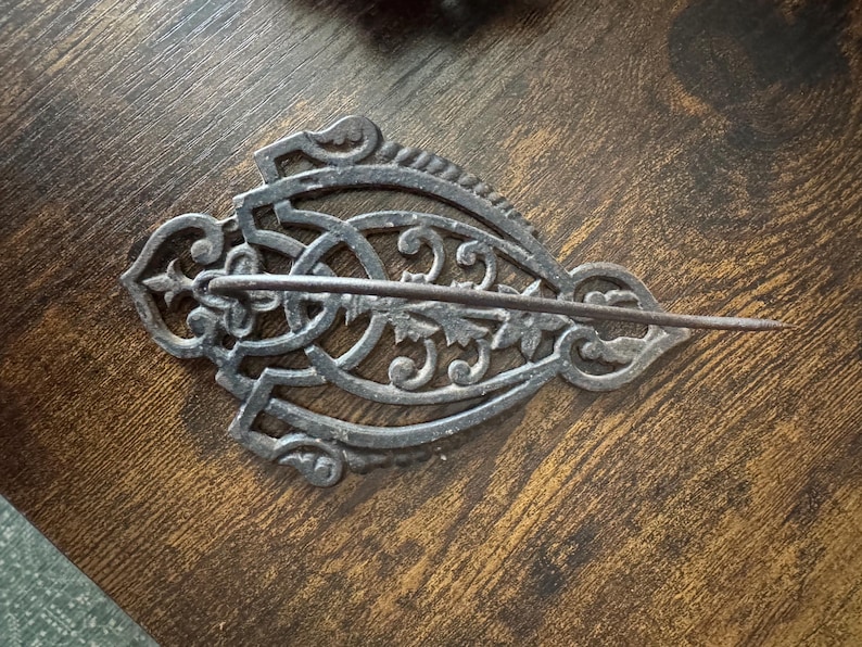 Antique Victorian Receipt Holder Wall Mount Bill Spike Fancy Vintage ...