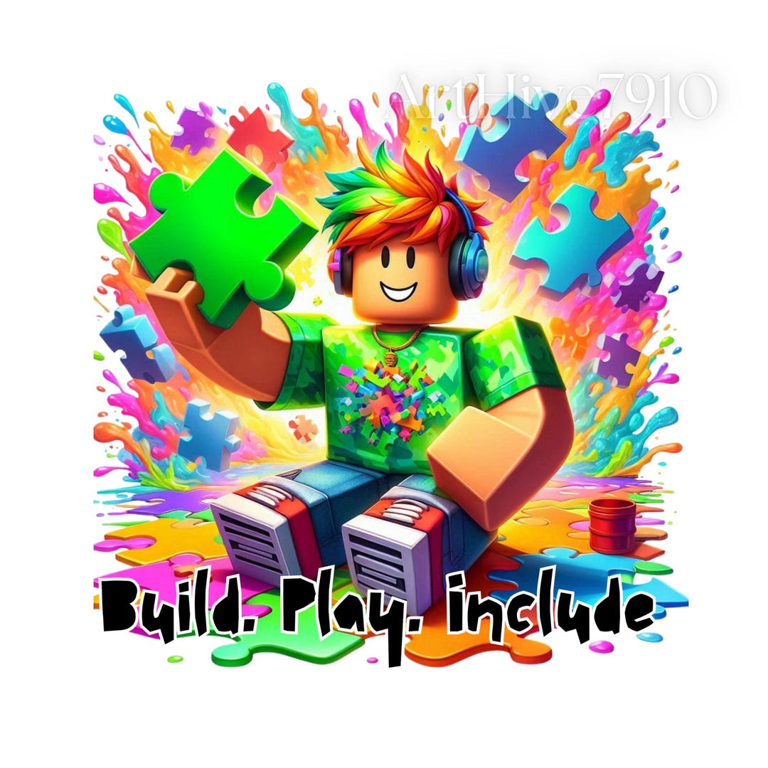 Roblox Autism Png, Autism Sublimation Png, Autism Products, Autism Mom ...