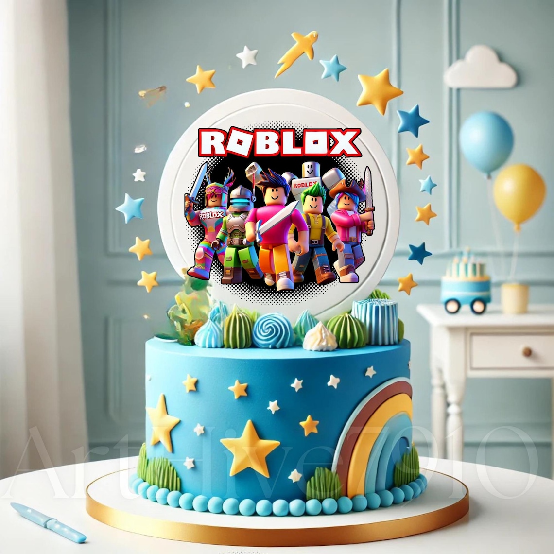 Roblox Avatar PNG, Pixel Gamer Sublimation Design, Kids Gaming Party ...