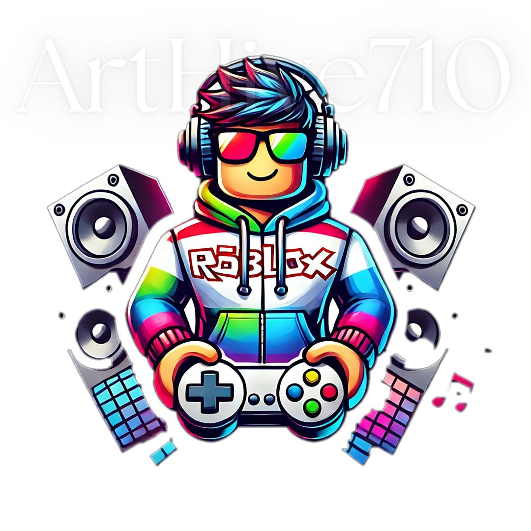 Gamer-themed PNG | High-quality Digital Download for Sublimation I Gaming Avatar PNG | Instant ...