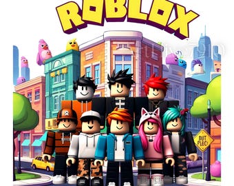 Roblox PNG | Gamer Avatar, Sublimationsdesign (Digitaler Download ...