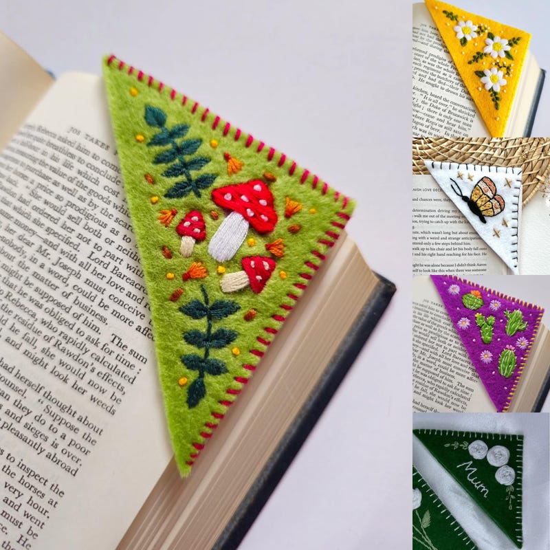 Handmade Bookmark - Etsy