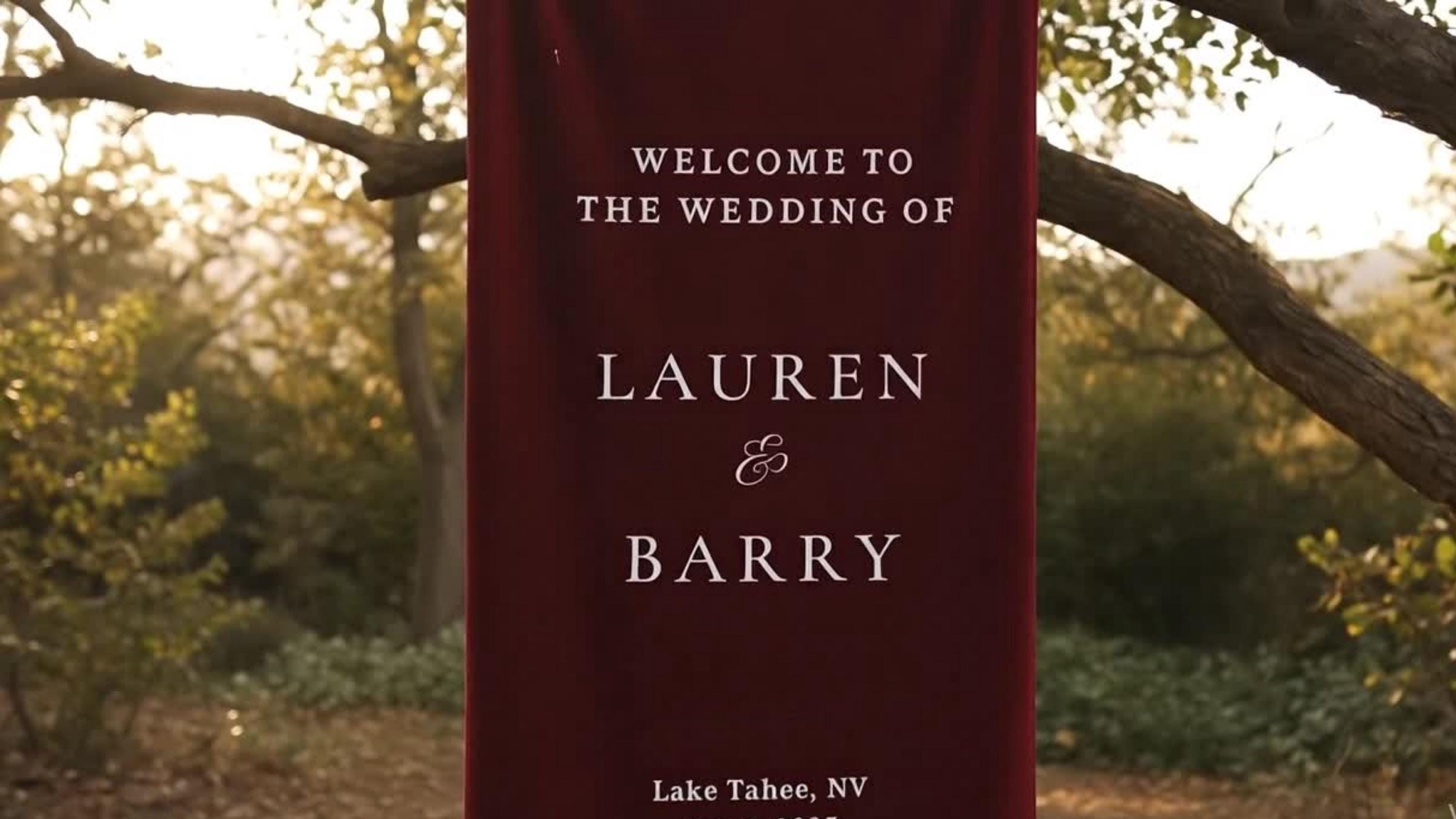 Wedding Welcome Sign Linen, Custom Linen Wedding Banner, Fabric Wedding ...