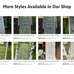 Minimalist Wedding Welcome Sign, Custom Fabric Wedding Banner With ...