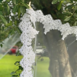 Romantic Sheer Wedding Sign, Sheer Wedding Welcome Sign,modern Outdoor ...
