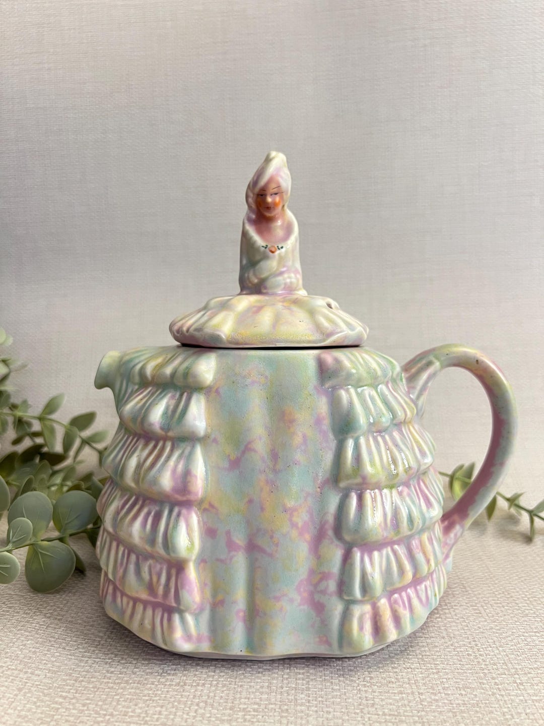 Sadler Pastel 1930s Teapot, UV Reactive Glaze, Sadler British Teapot ...