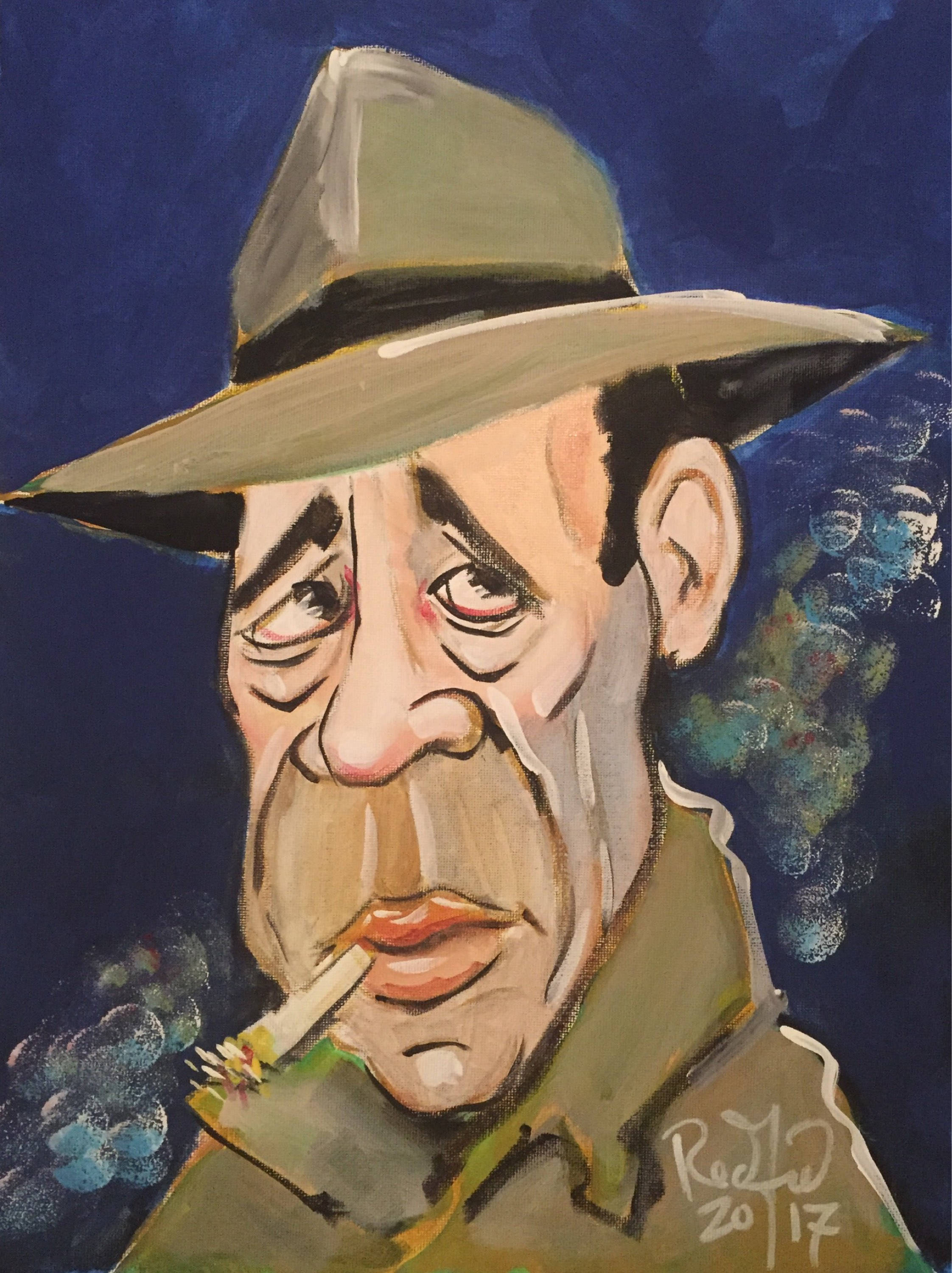 Humphrey Bogart Cartoon