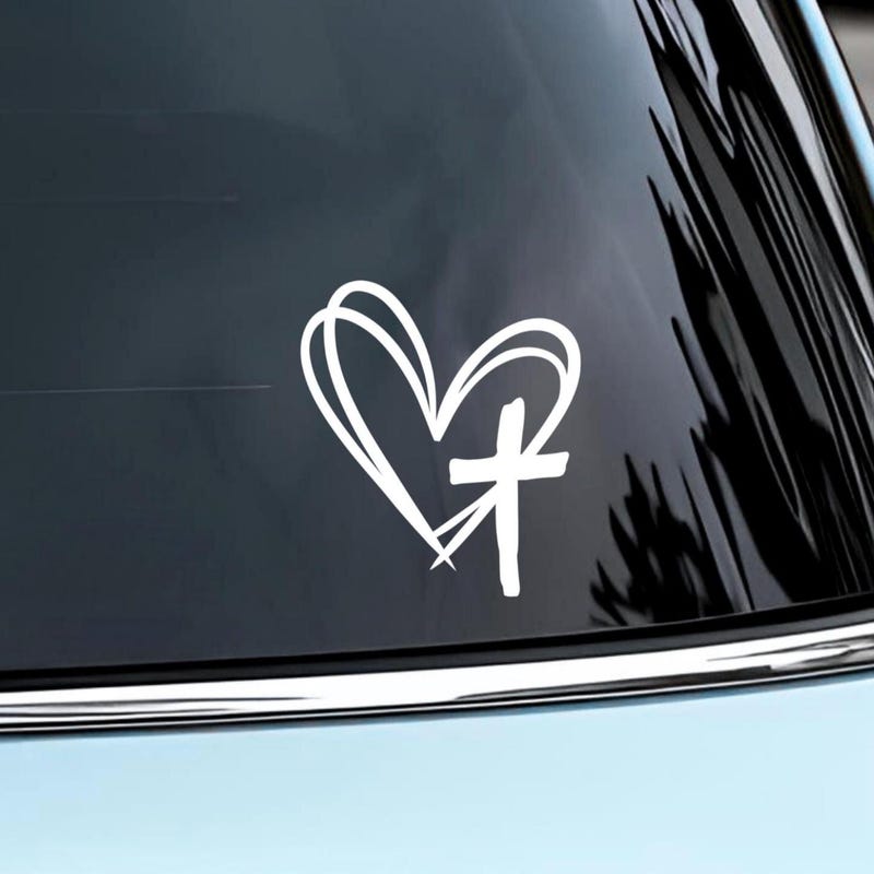 Custom Heart Stickers - Etsy