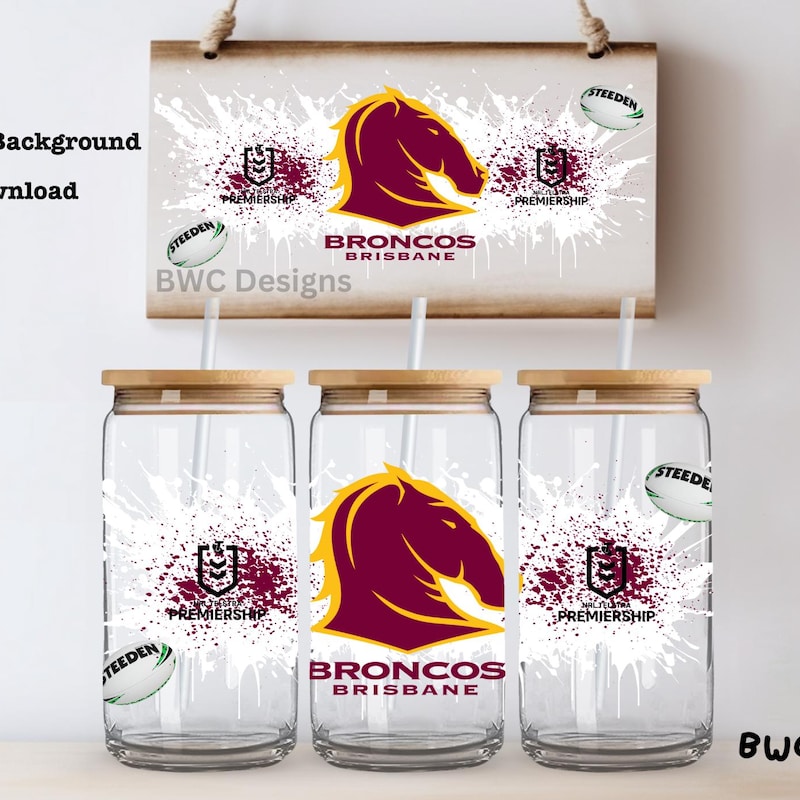Brisbane Broncos Poster - Etsy Australia