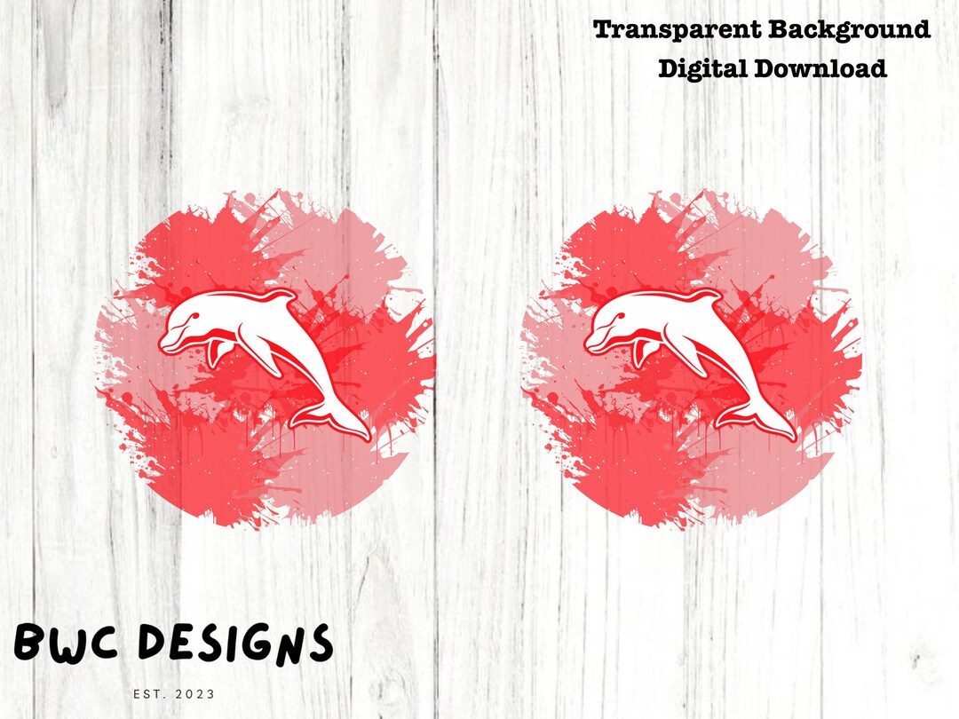 NRL Dolphins, Car Coaster Sublimation Design, Digital PNG File - Etsy