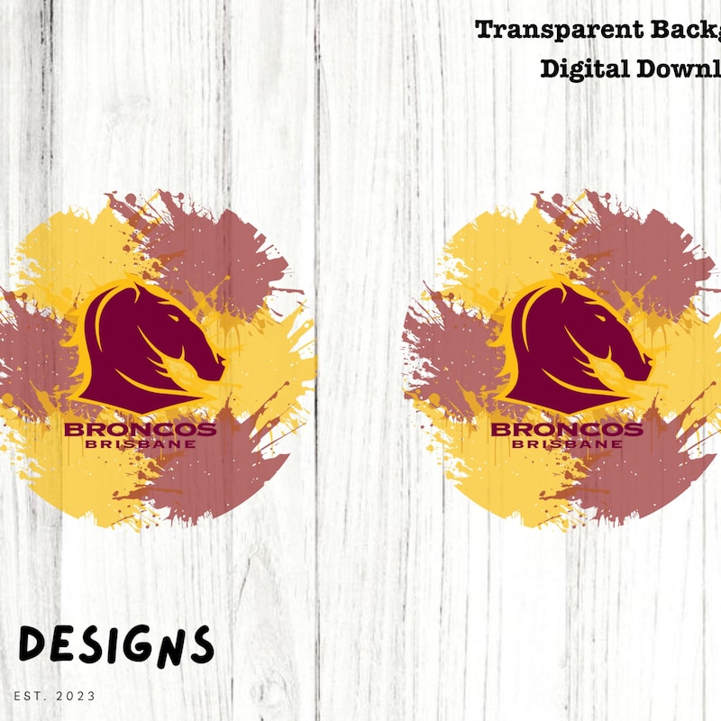 Brisbane Broncos Svg - Etsy Australia