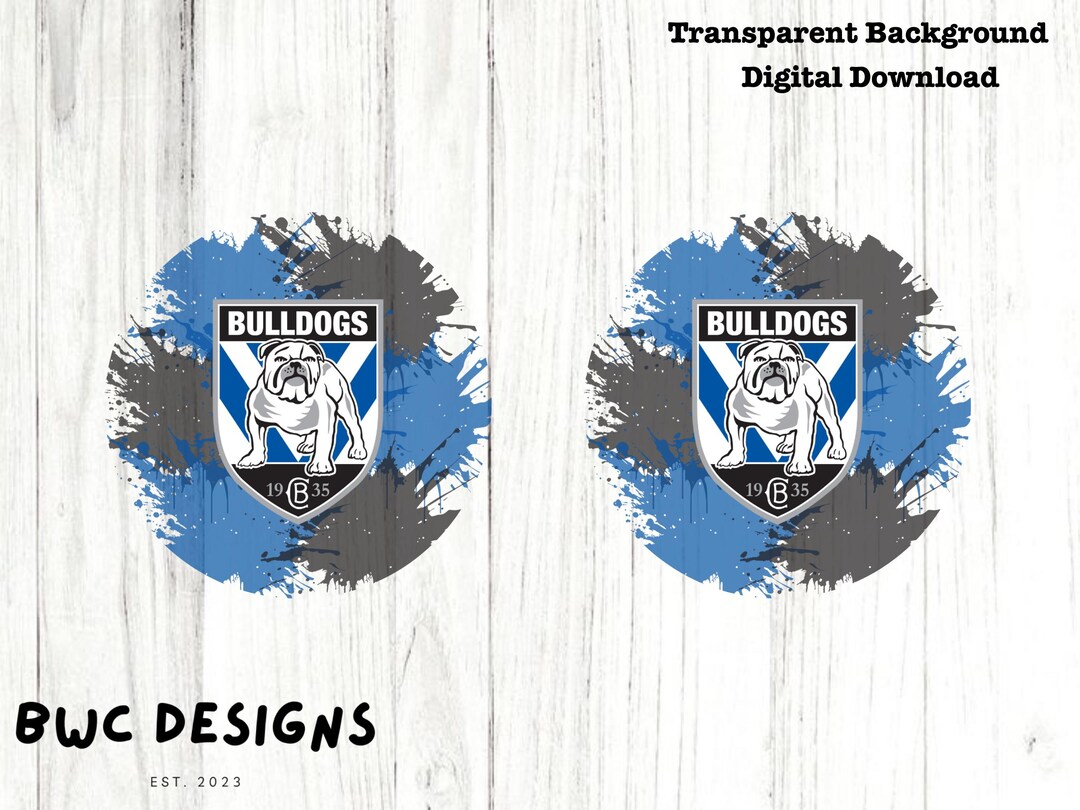 NRL Bulldogs, Car Coaster Sublimation Design, Digital PNG File - Etsy ...