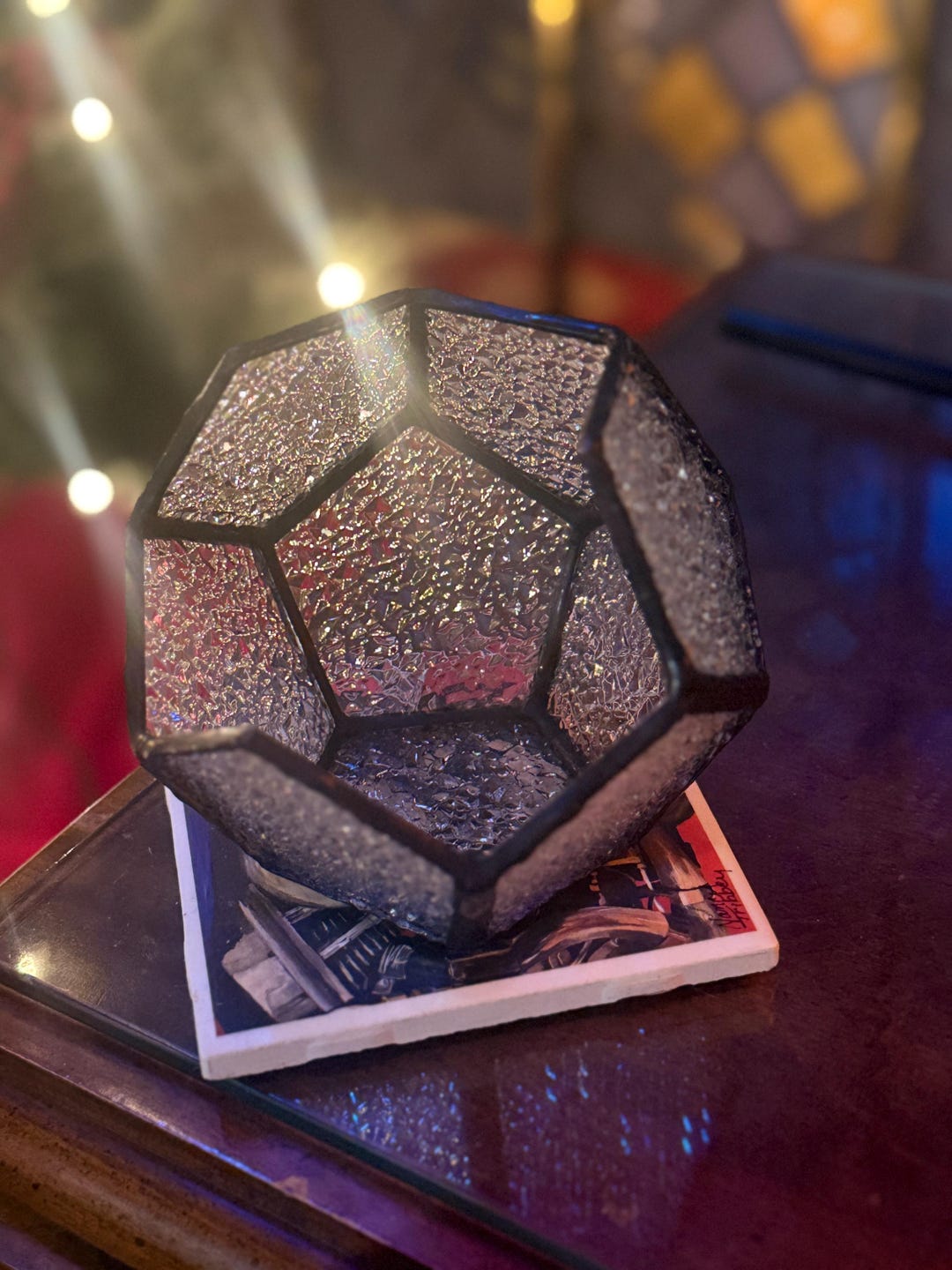 Glass Pentagon Holder - Etsy